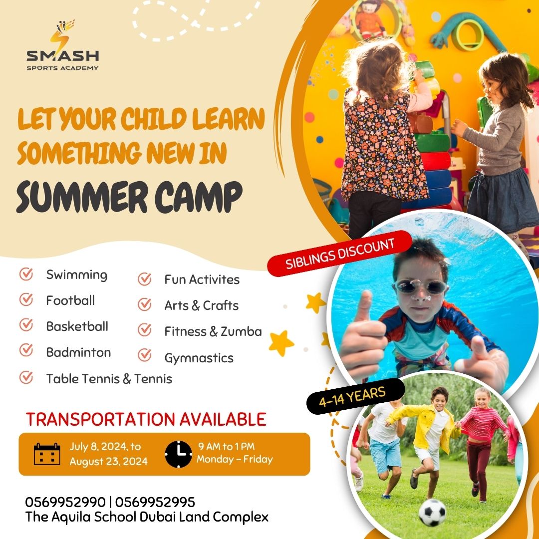 Summer Camps – Smash Sports Academy